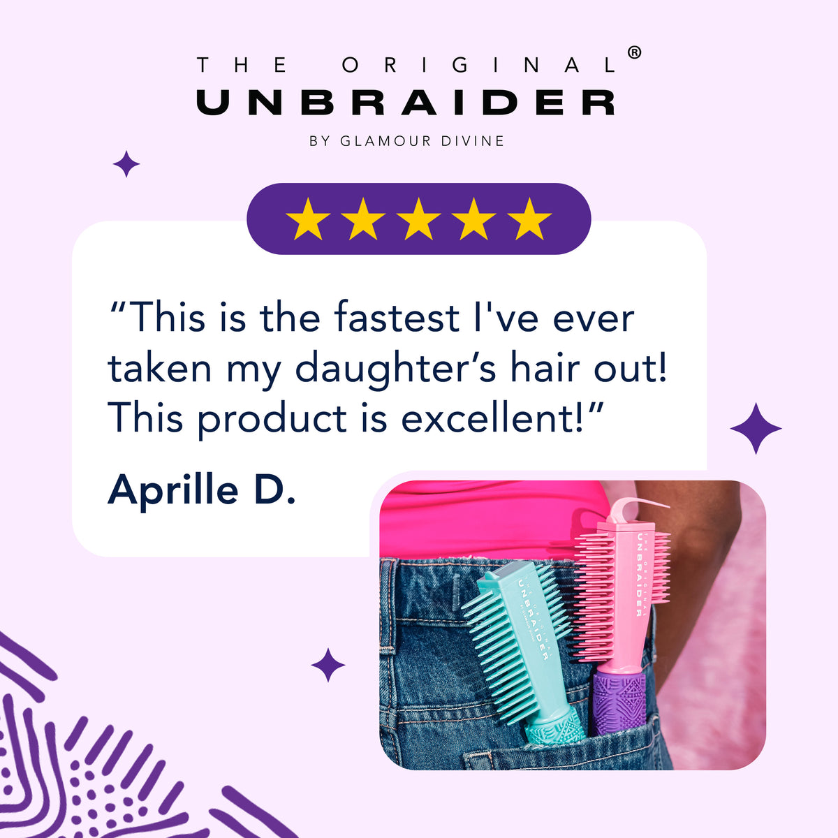 The Original Unbraider Black Onyx