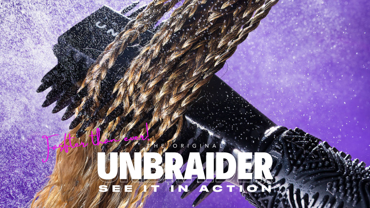 The Original UnBraider by Glamour Divine – The Original Unbraider